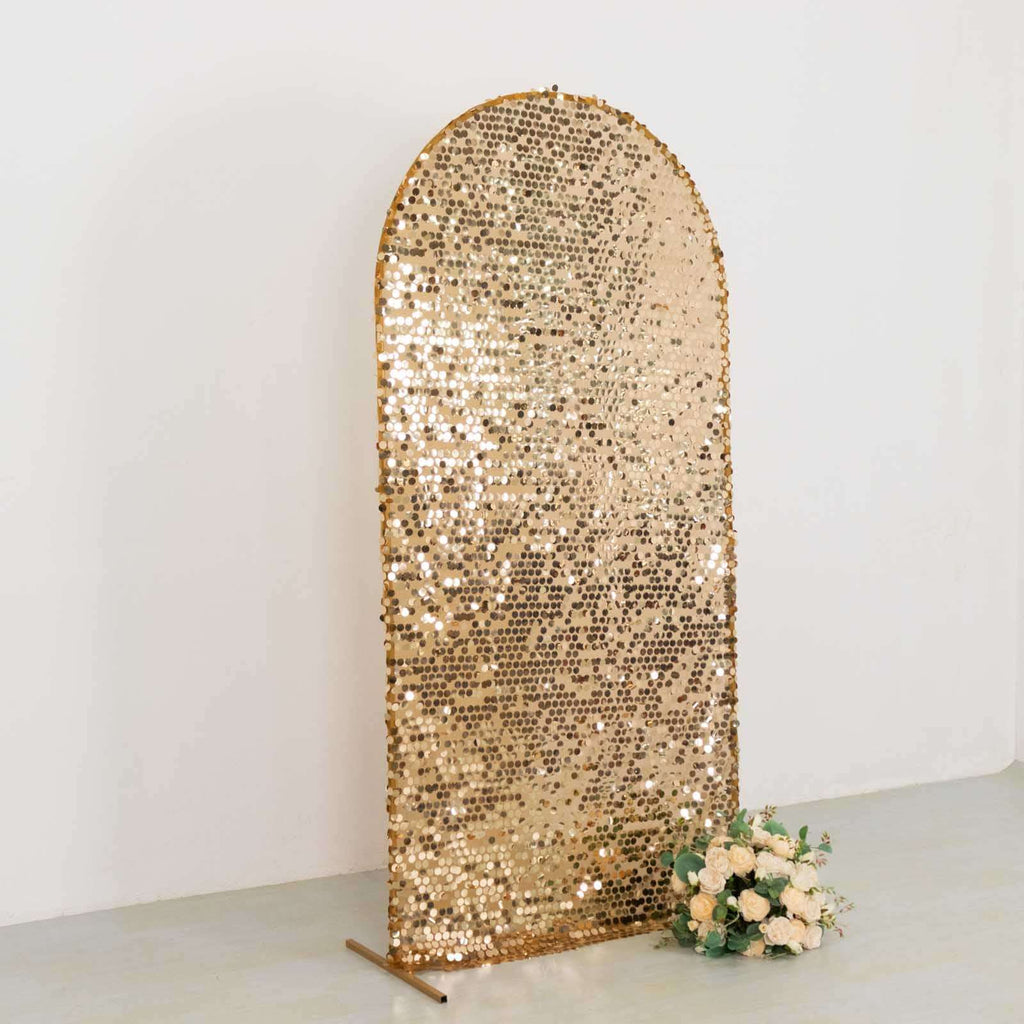 gold sequin backdrop