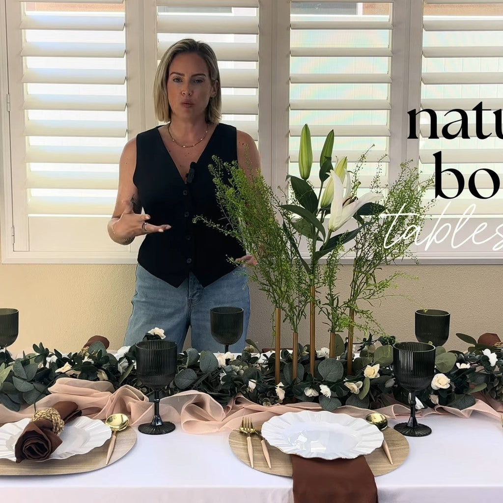 Boho Tablescape Styling For Beginners | TableclothsFactory