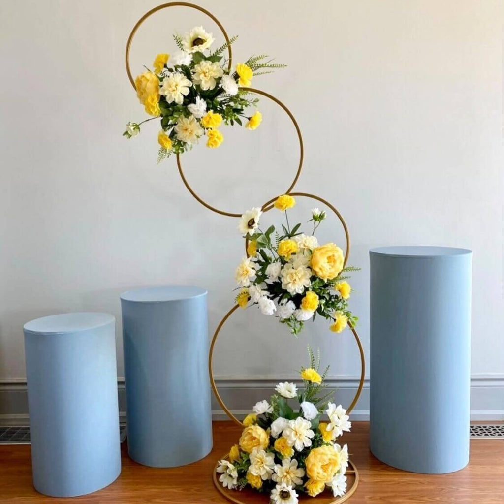 How To Design Rustic Romantic Floral Hoops