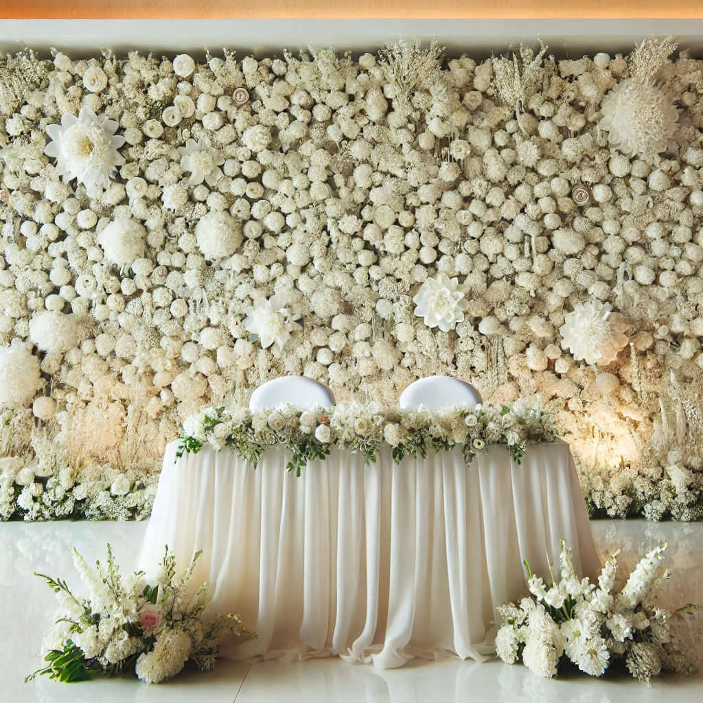 How To Make a Flower Wall