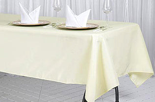 Seamless Premium Polyester Collection | TableclothsFactory
