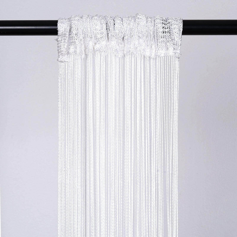 Gold Silk Tassel String Curtains | TableclothsFactory