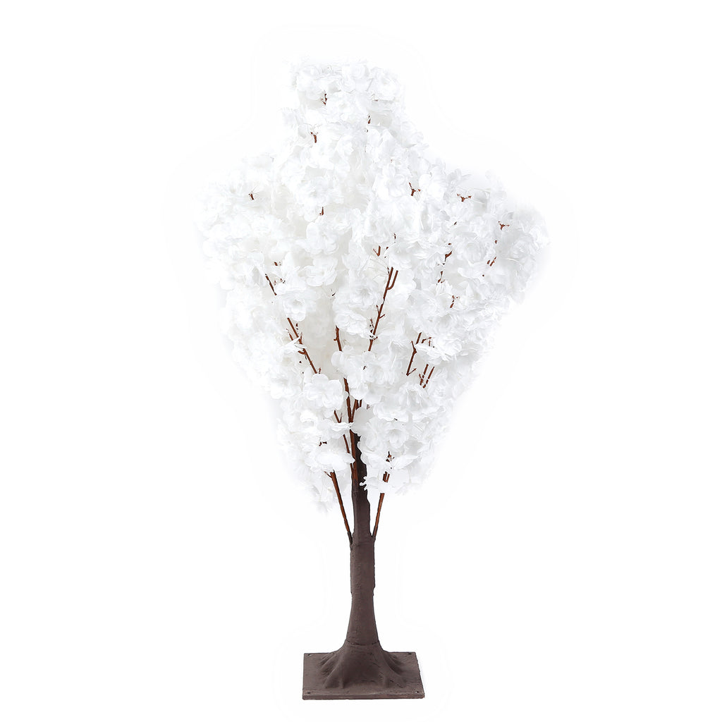 Cherry Blossom 3ft Artificial Tree White | TableclothsFactory