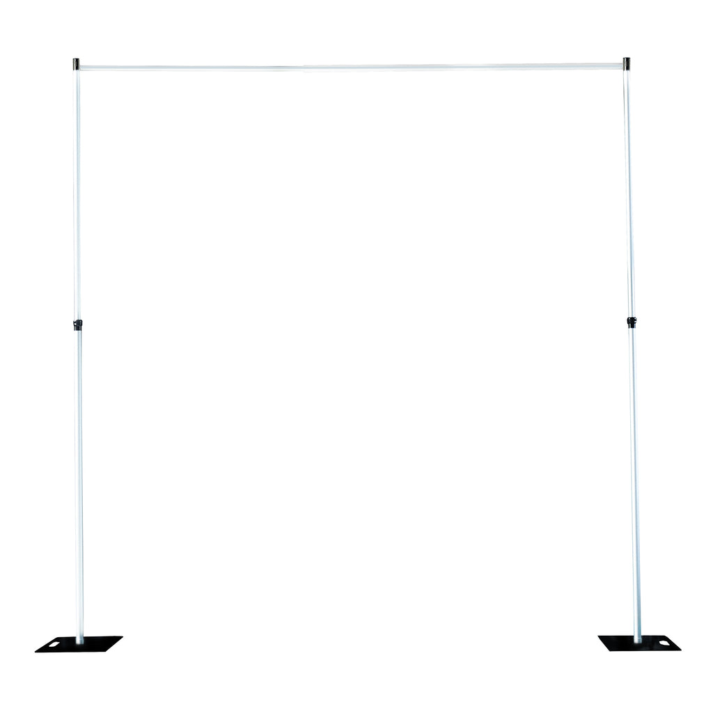 Silver Adjustable Backdrop Frame | TableclothsFactory.com