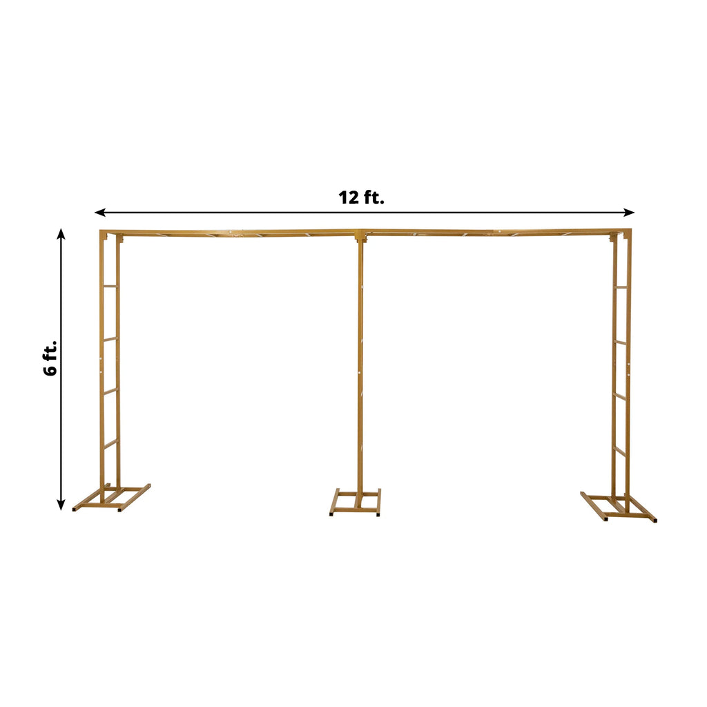 Gold 6ftx12ft Over the Table Stand by TableclothsFactory