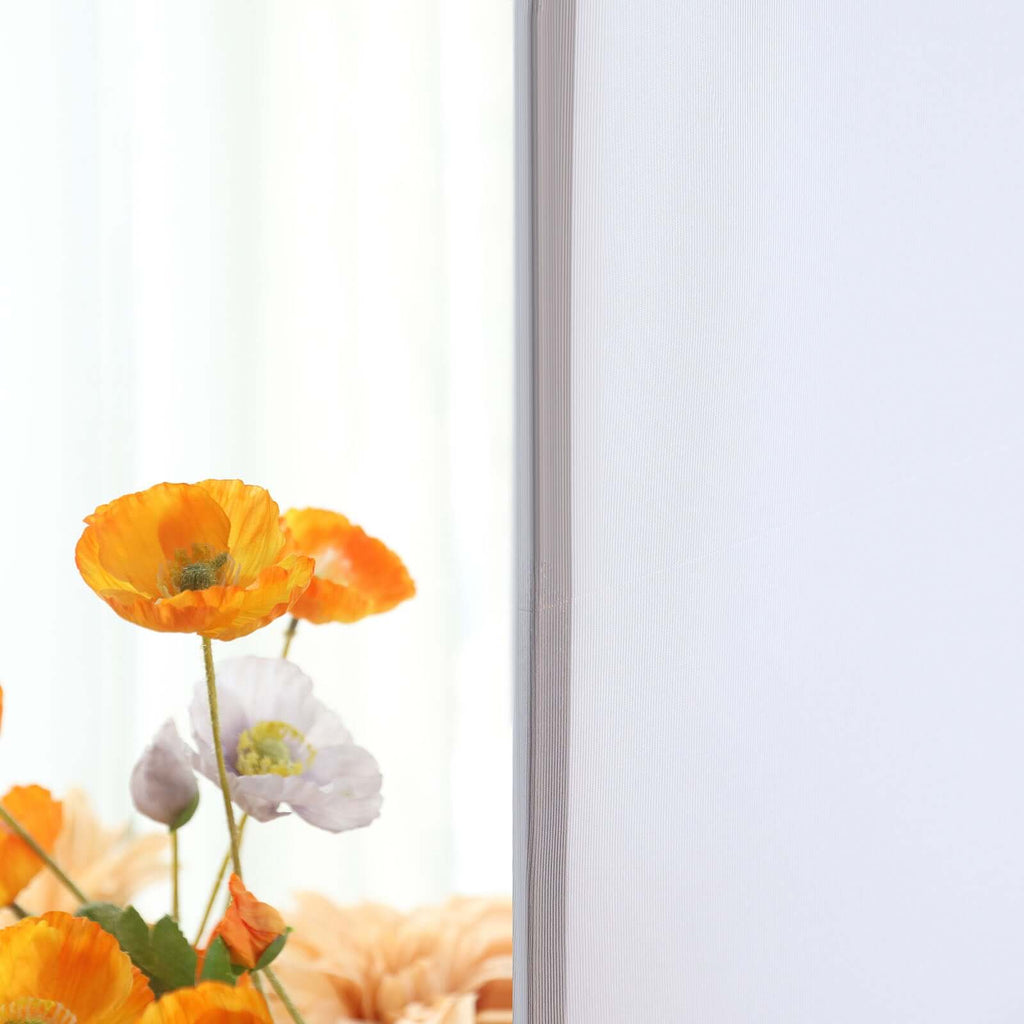 White Spandex Chiara Arch Covers | TableclothsFactory.com