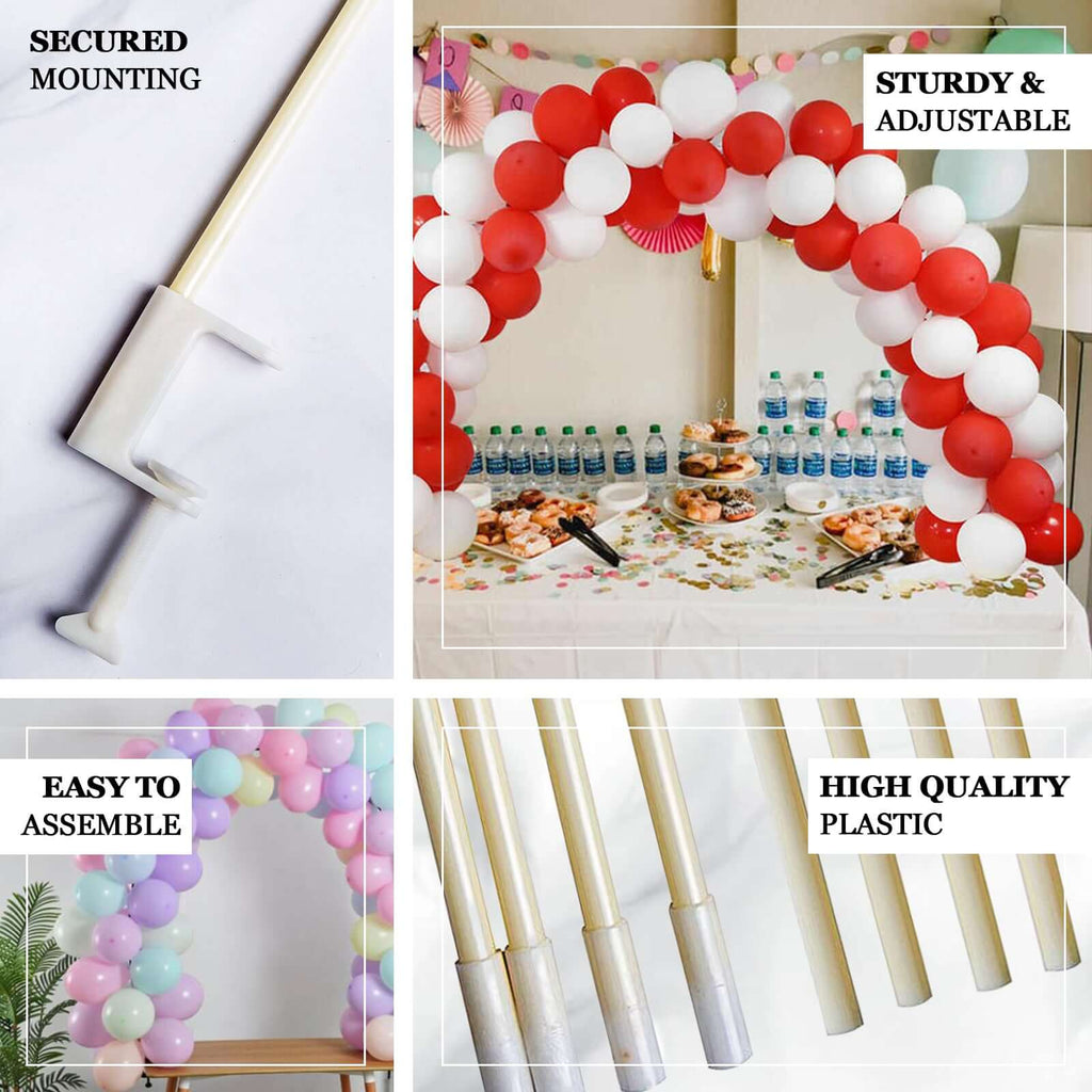 12ft Adjustable Balloon Arch Stand Kit | TableclothsFactory