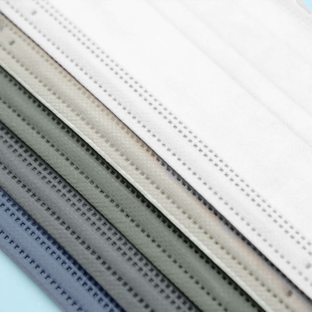 50 Pack Assorted Disposable Face Masks | TableclothsFactory