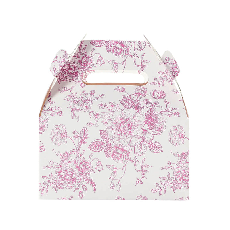 Peony Gift Tote Boxes 25 Pack | TableclothsFactory