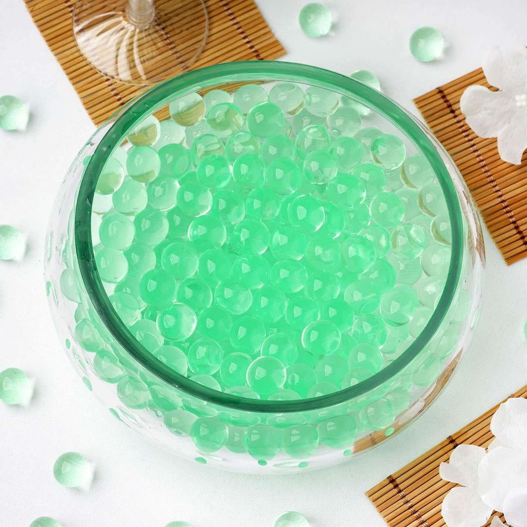 Water Gel Beads Vase Filler 10g Apple Green | TableclothsFactory