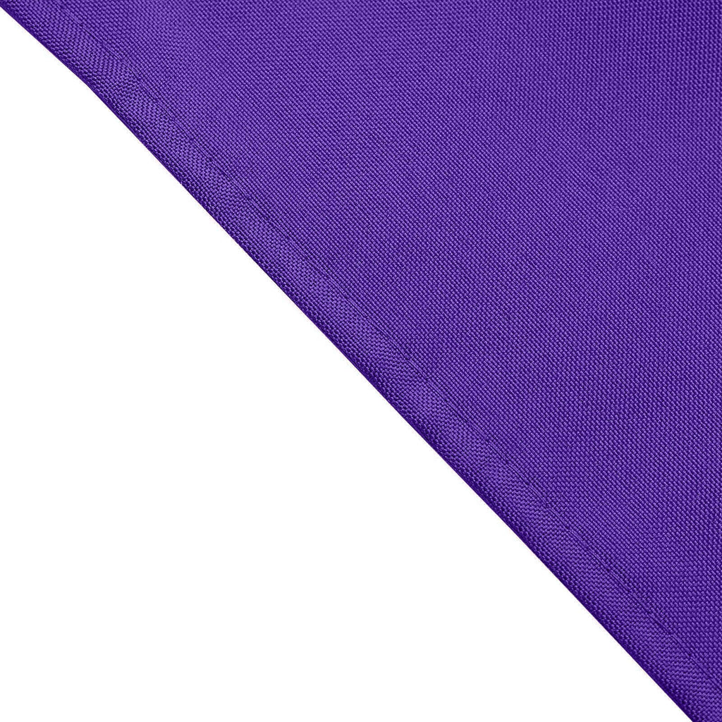 Polyester Napkins 17"x17" Purple | TableclothsFactory