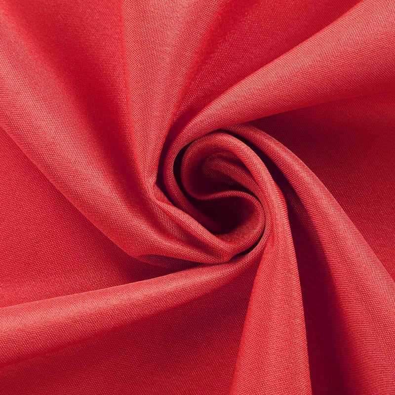 Polyester Tablecloth 108" Red | TableclothsFactory