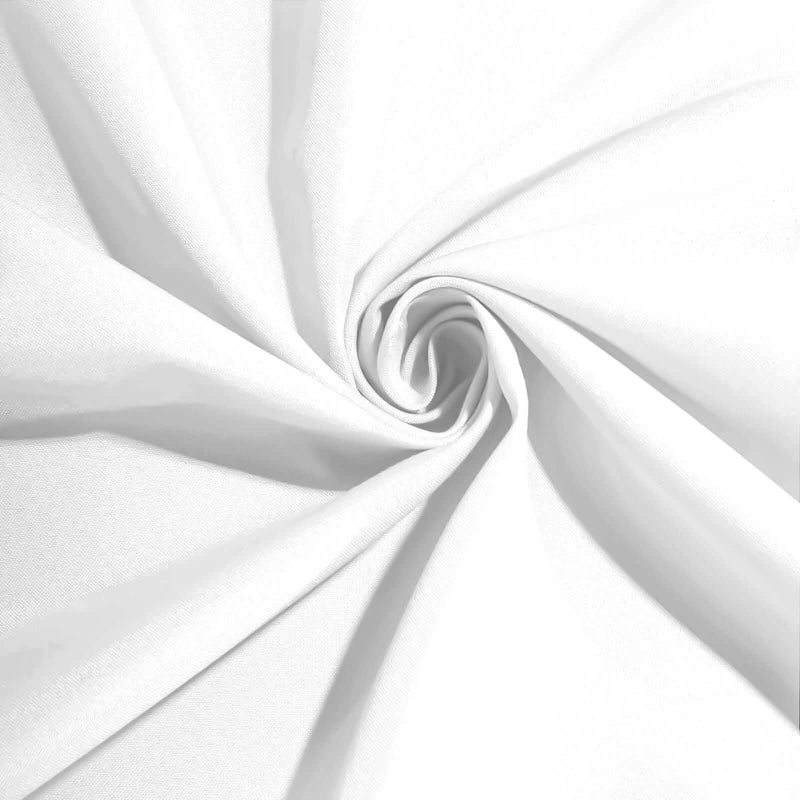 Polyester Napkins 20"x20" White | TableclothsFactory