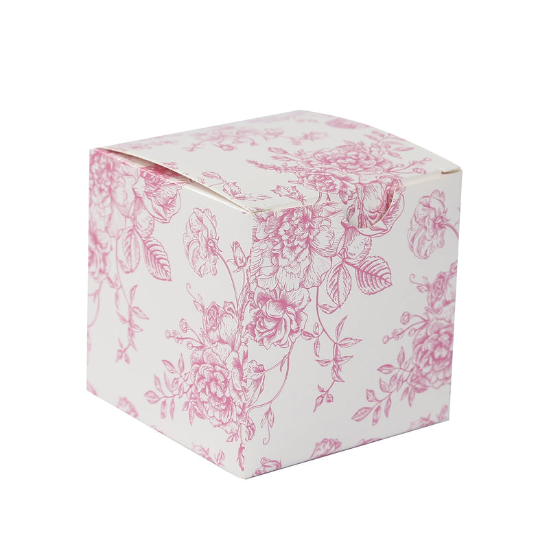 Eucalyptus Leaves Print Favor Boxes - 25 Pack | tableclothsfactory.com