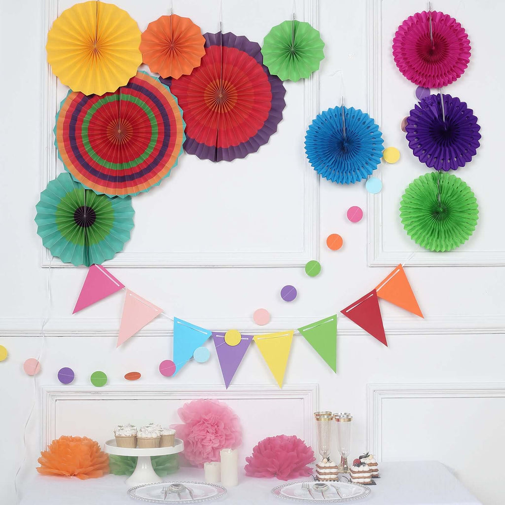 20Pcs Colorful Fiesta Party Decorations | TableclothsFactory
