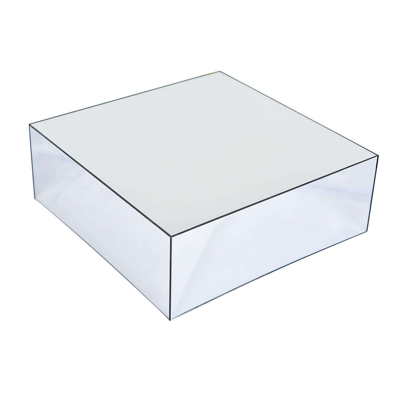 Clear Acrylic Cake Box Stand 14x14" | TableclothsFactory