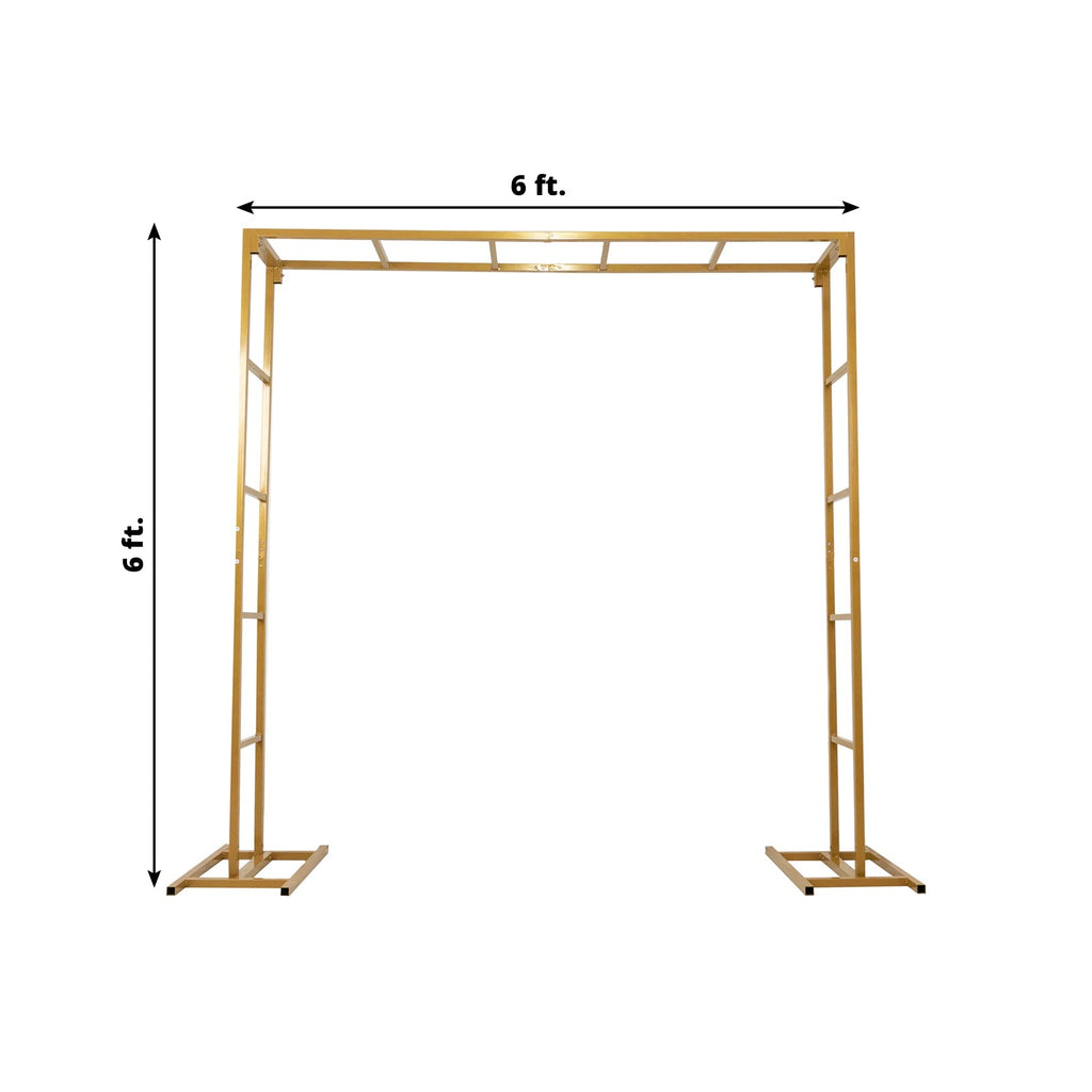 Gold 6ftx6ft Over the Table Stand | TableclothsFactory