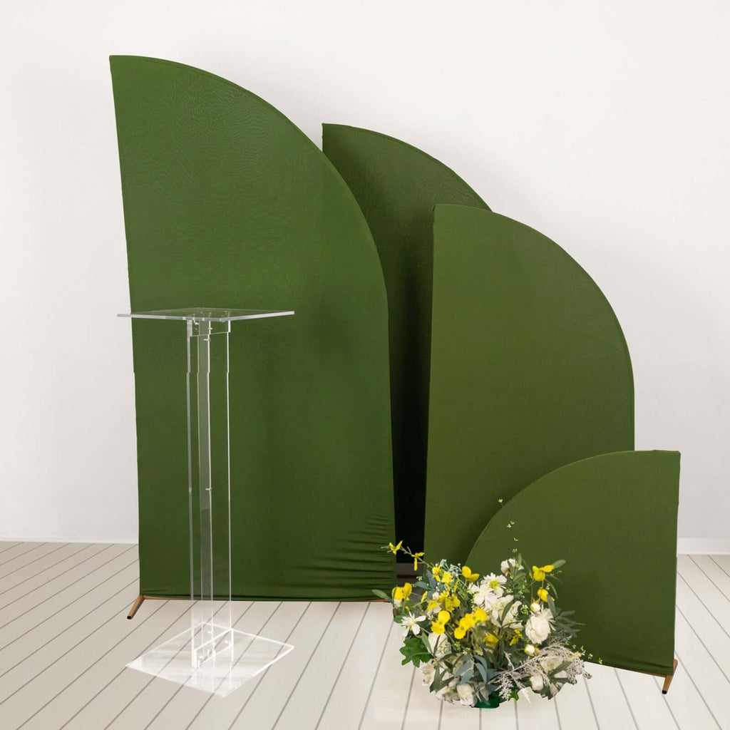 Acrylic Pedestal Stand Square Bases Clear 46" | TableclothsFactory