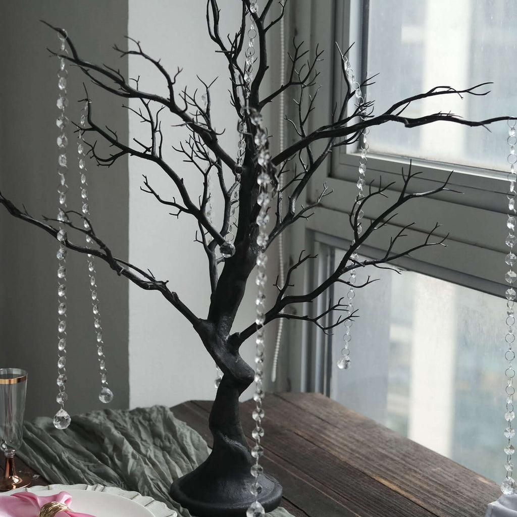Manzanita Tree Centerpiece 34" Black | TableclothsFactory