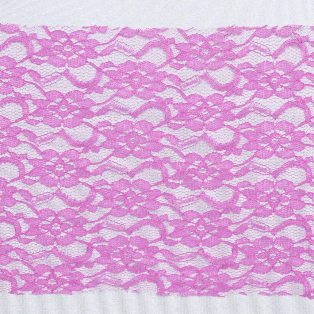 Lace Chair Sashes 6"x108" Fuchsia | TableclothsFactory