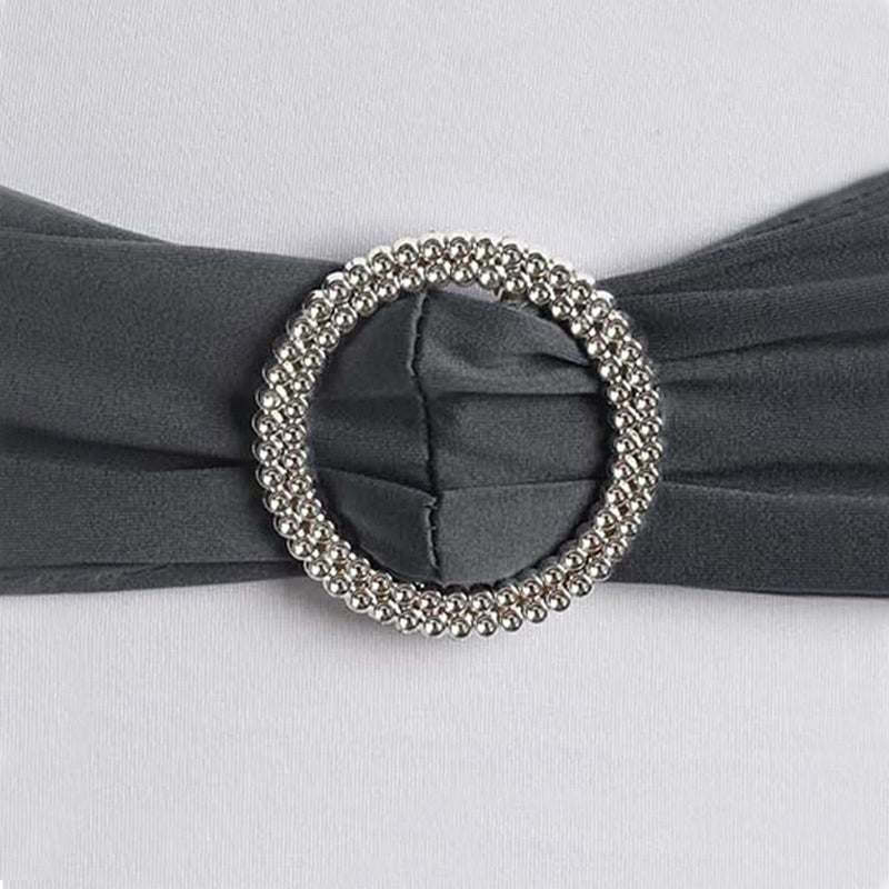 Spandex Sashes 5"x14" Navy Blue with Diamond Buckle by ...