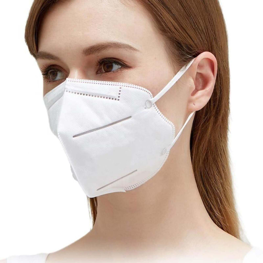 5 Pack KN95 Face Masks with 5 Layer Filters | TableclothsFactory