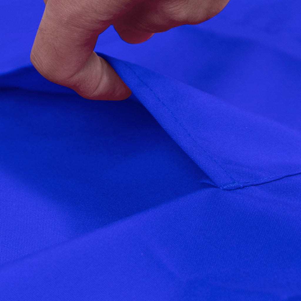 Royal Blue Polyester Chef Apron | TableclothsFactory