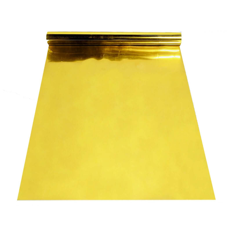 Metallic Gold Glossy Wedding Aisle Runner | TableclothsFactory