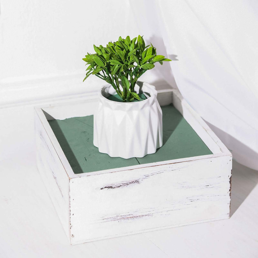 Green Wet Floral Foam Bricks - 3 Pack | TableclothsFactory