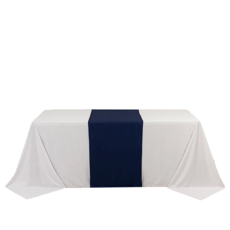 Scuba Runner 24"x72" Navy Blue | TableclothsFactory