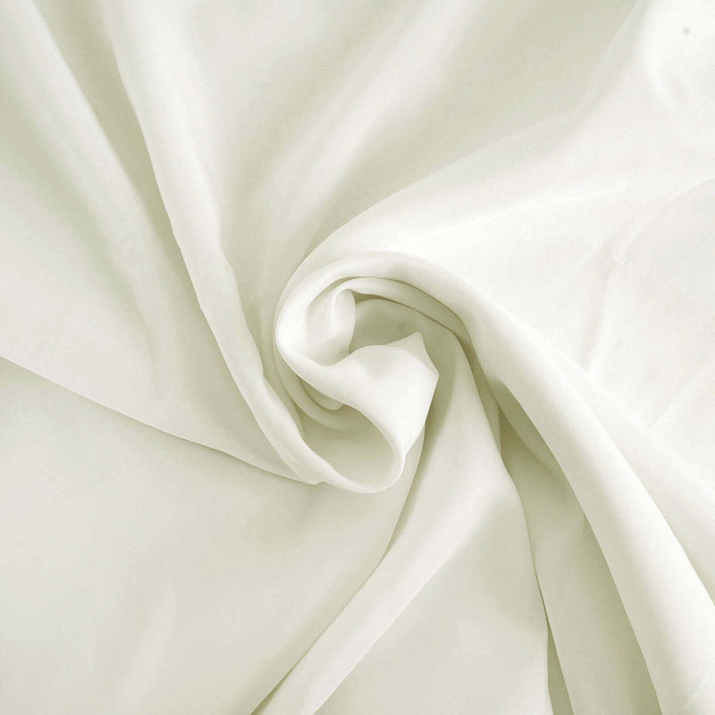 Polyester Tablecloth 70" White | TableclothsFactory