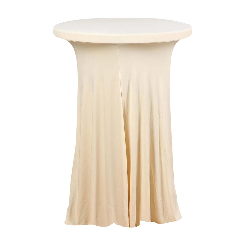 Highboy Table Cover 24"-32" Terracotta | TableclothsFactory