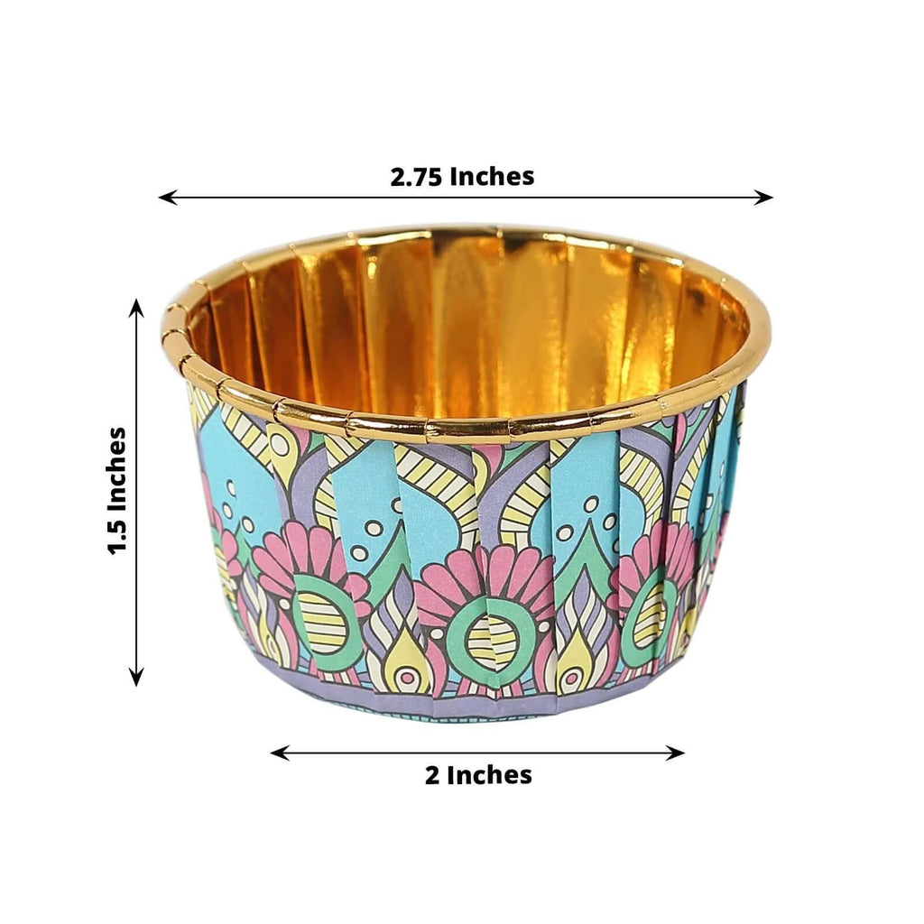 Paper Cupcake Liners 3oz Assorted | TableclothsFactory