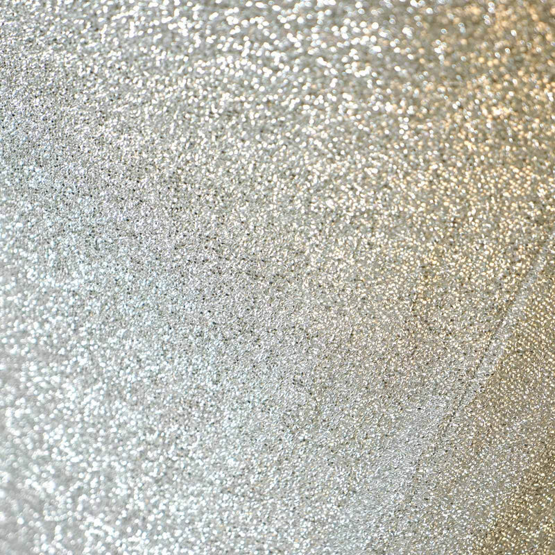 Spandex Glitter Cocktail Table Cover 36" Silver | TableclothsFactory
