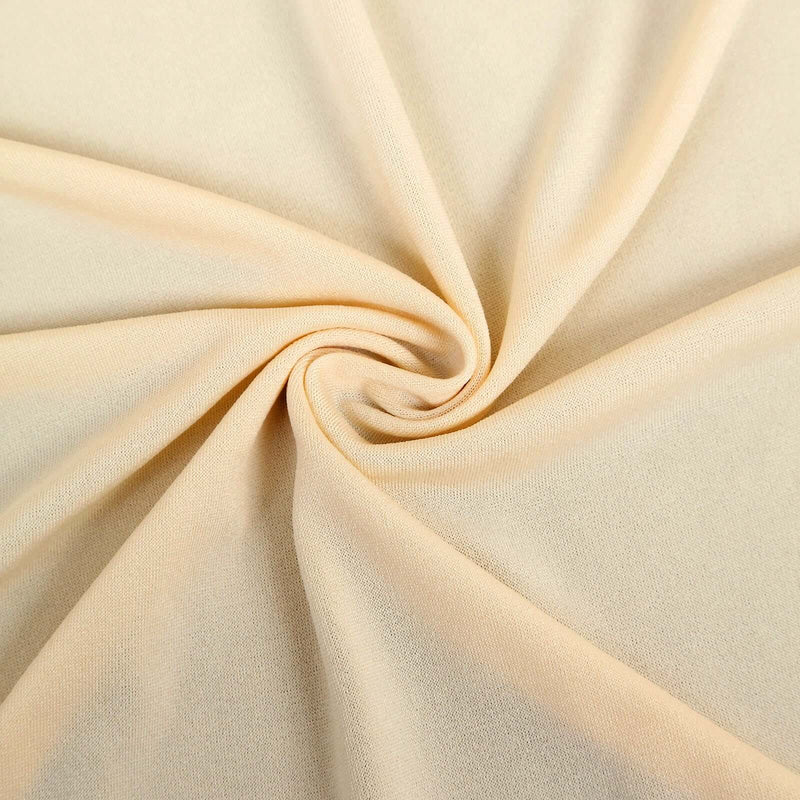 Brown Spandex Wedding Arch Covers Set of 4 | TableclothsFactory