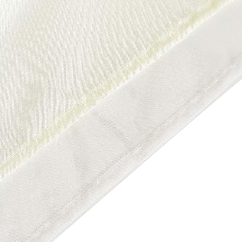 Ivory Chiffon Polyester Event Curtain Drapes | tableclothsfactory.com