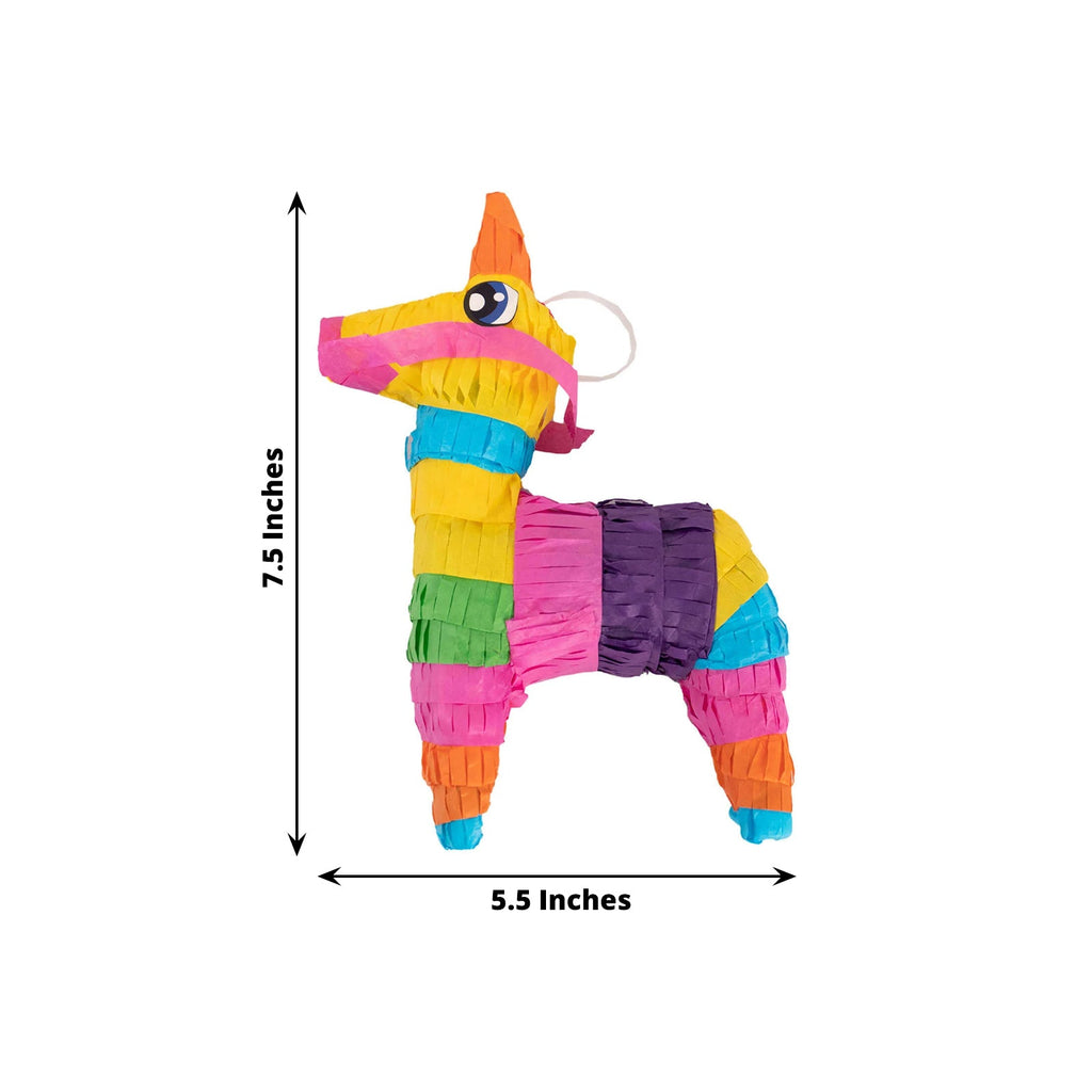 Little Rainbow Llama Pinatas 3 Pack | TableclothsFactory