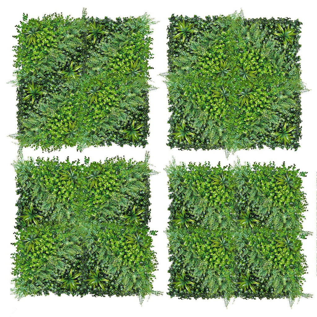 13 Sq. Ft. | Boxwood/Fern Greenery Garden Wall