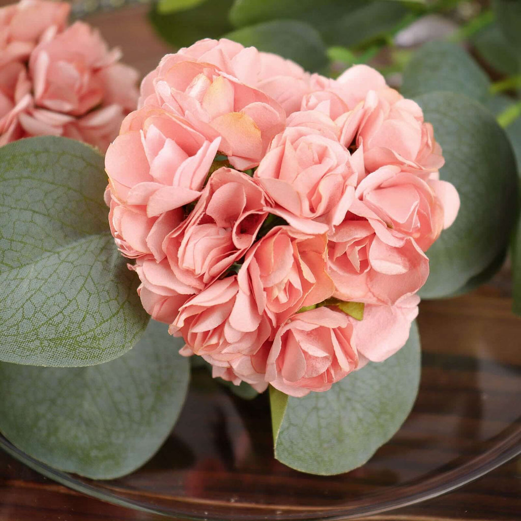 Paper Mini Craft Flower Roses DIY Flower Bushes