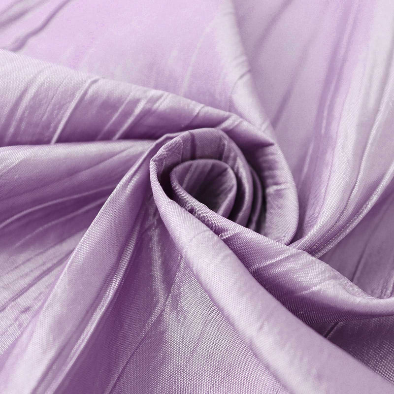 Crinkle Taffeta Overlay 72"x72" Purple by TableclothsFactory.com