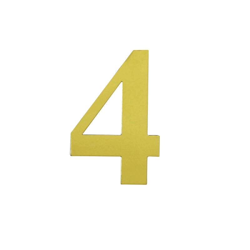 5" Metallic Gold Alphabet Stickers Banner | tableclothsfactory.com
