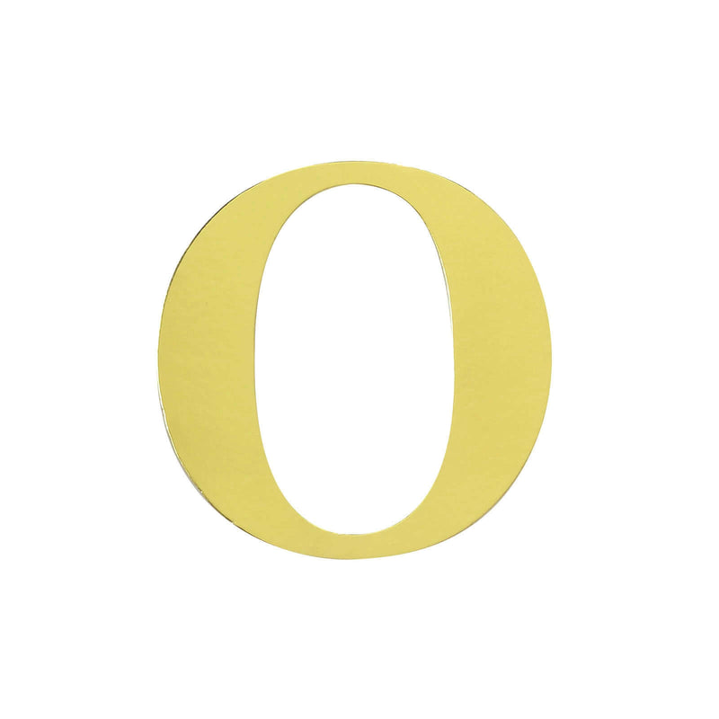 5" Metallic Gold Alphabet Stickers Banner | tableclothsfactory.com