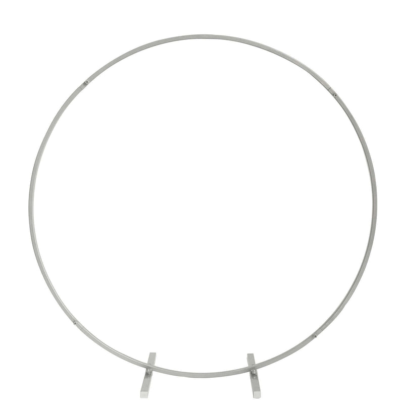 28" Gold Metal Round Hoop Wedding Centerpiece | tableclothsfactory.com