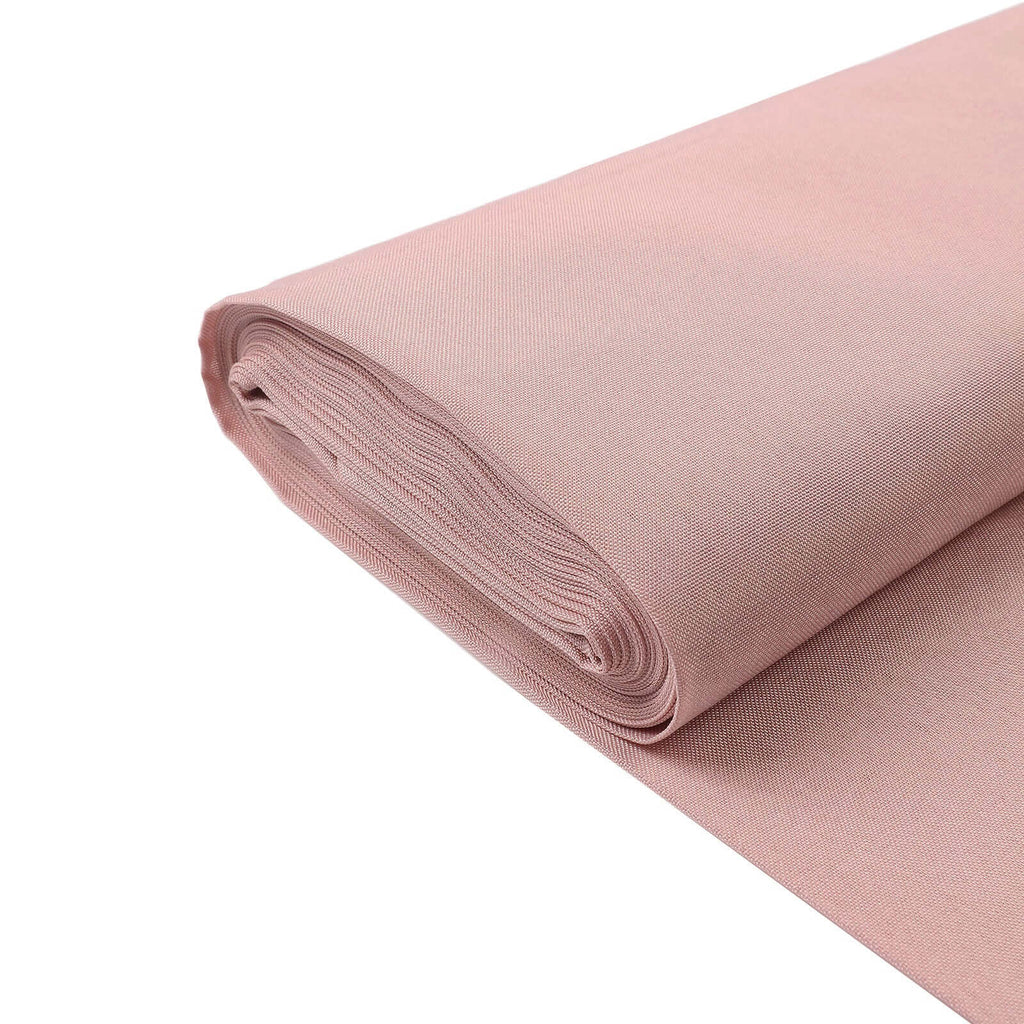 Dusty Rose Polyester Fabric Roll 54"x10 Yards | tableclothsfactory.com